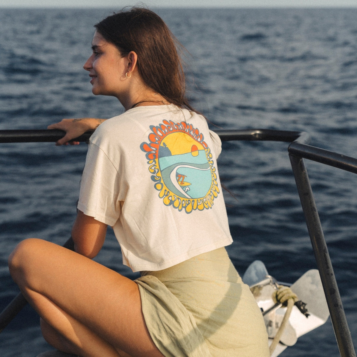 Andy Davis Temple Cropped Top – Drifter Surf