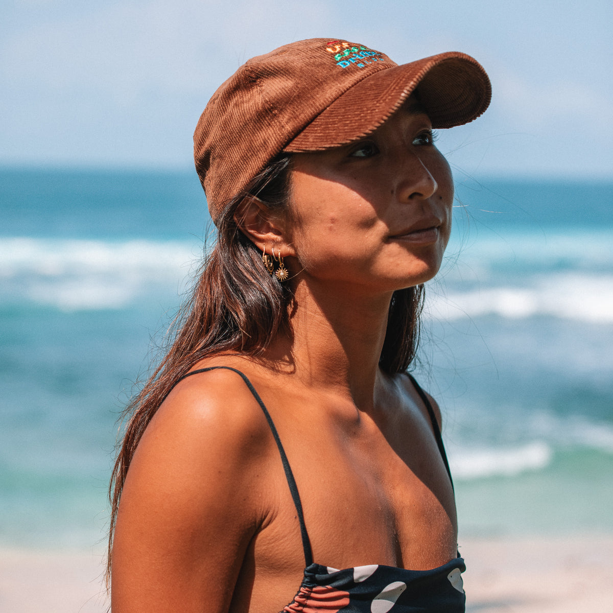 Wave Temple 6 panel hat – Drifter Surf