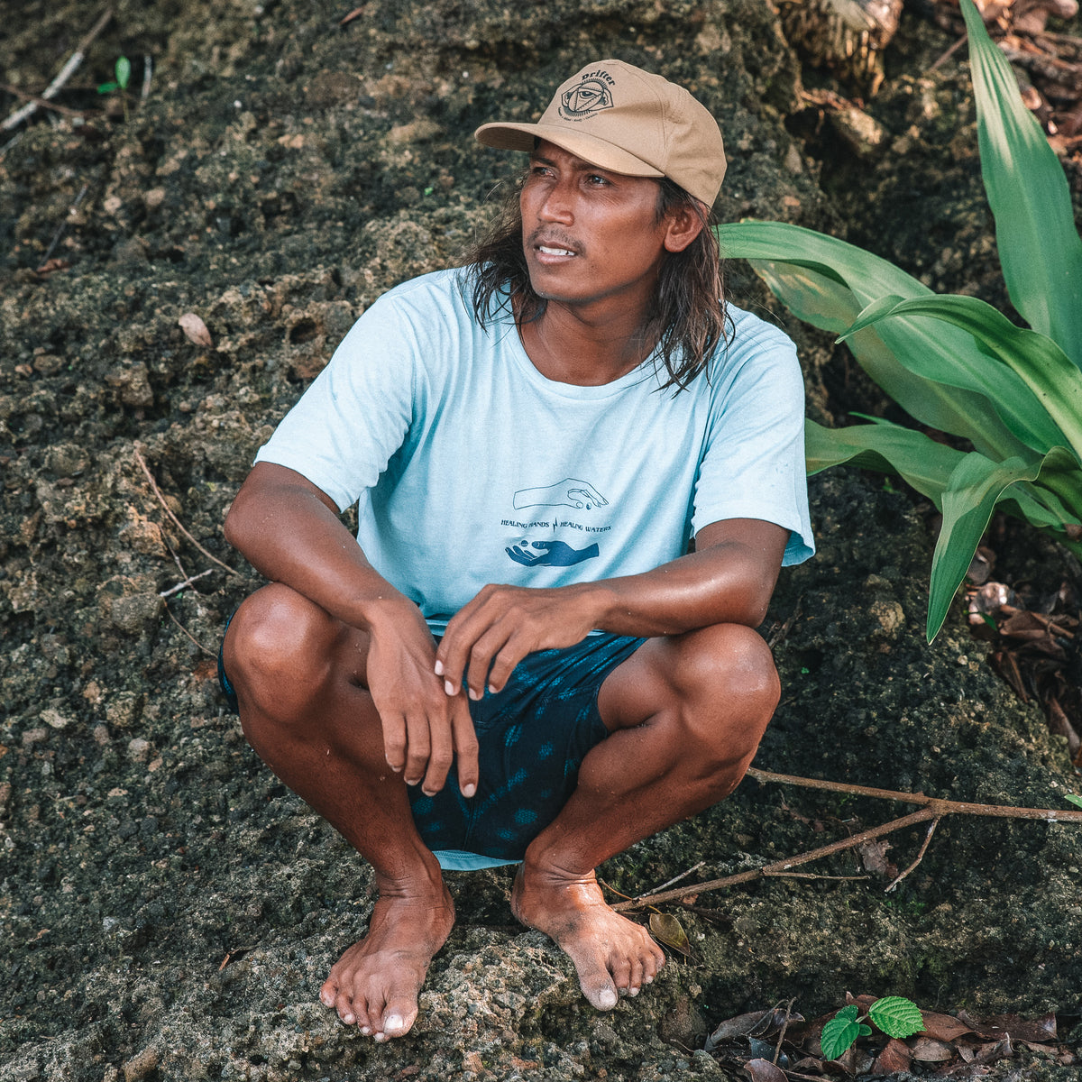 Mind Body & Ocean 7 Panel Hat – Drifter Surf