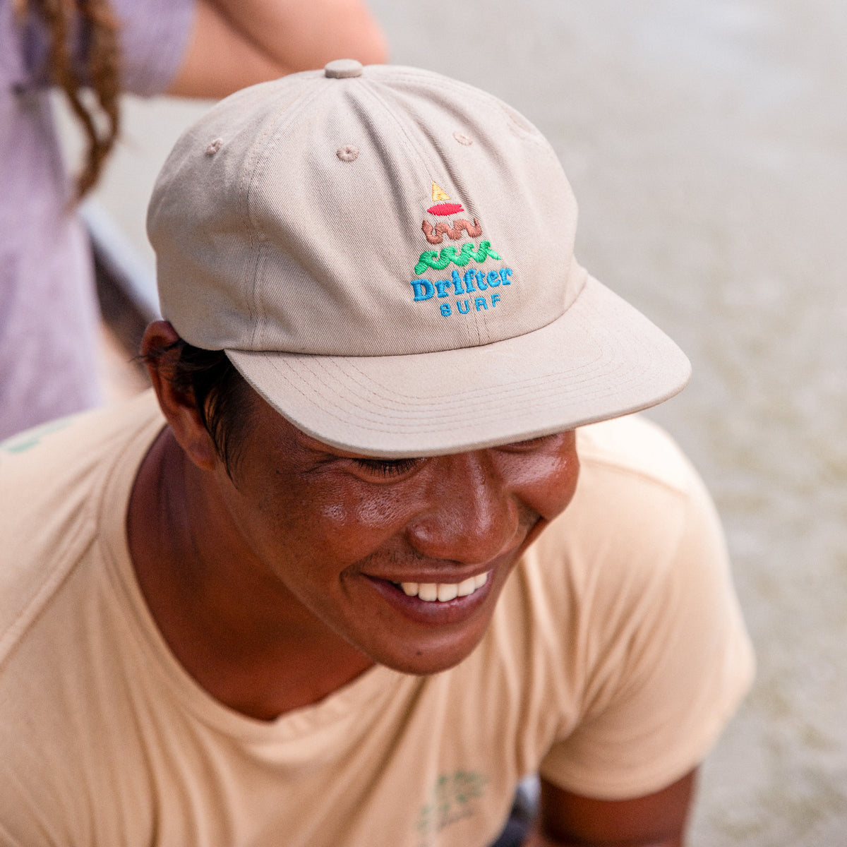 Wave Temple 6 Panel Hat – driftersurf