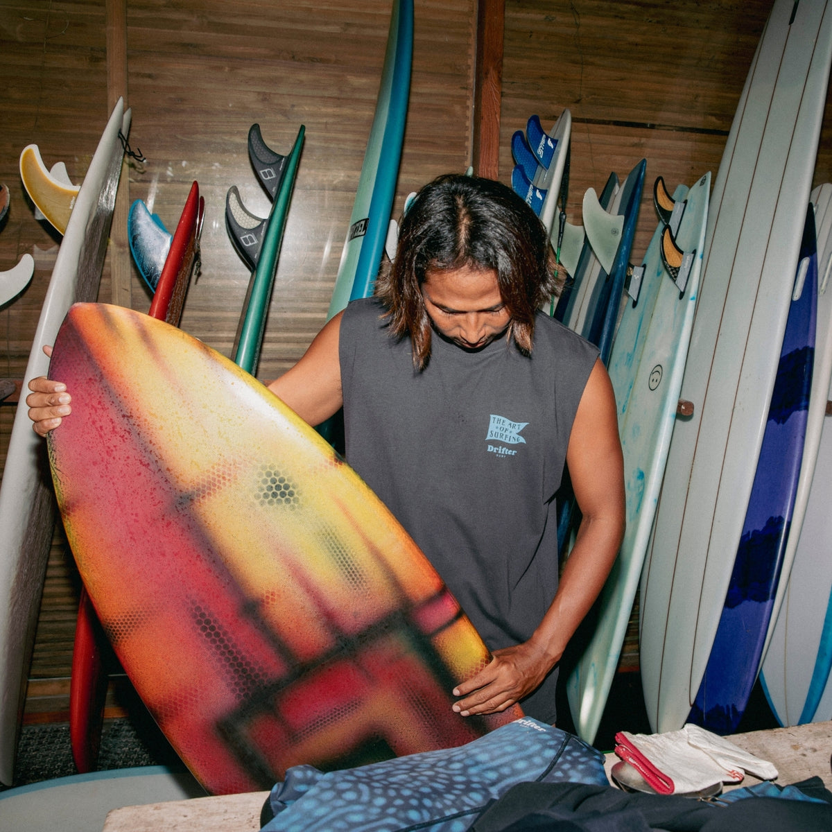 Quiver Muscle Tee – Drifter Surf