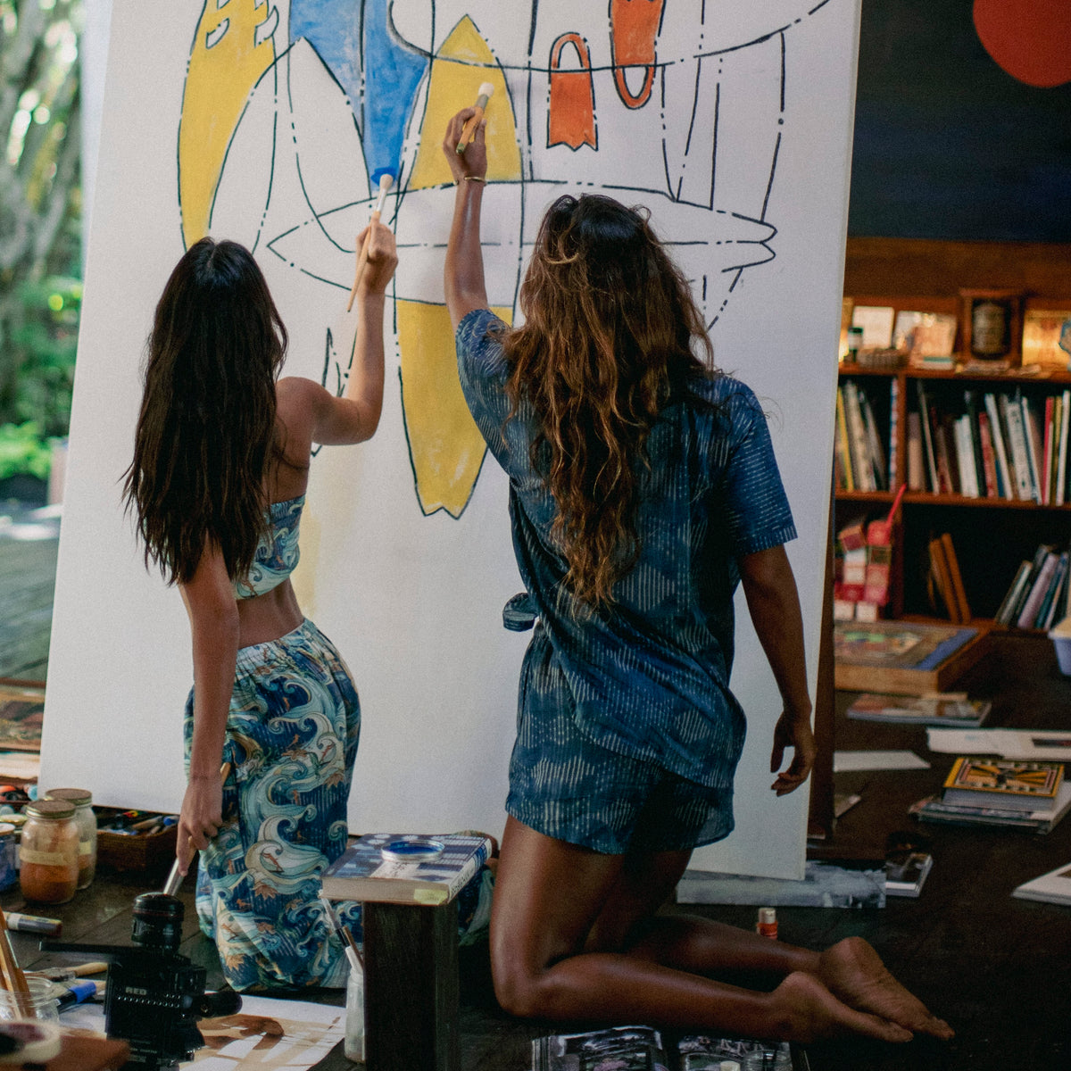 Everyday Short - Shibori – Drifter Surf