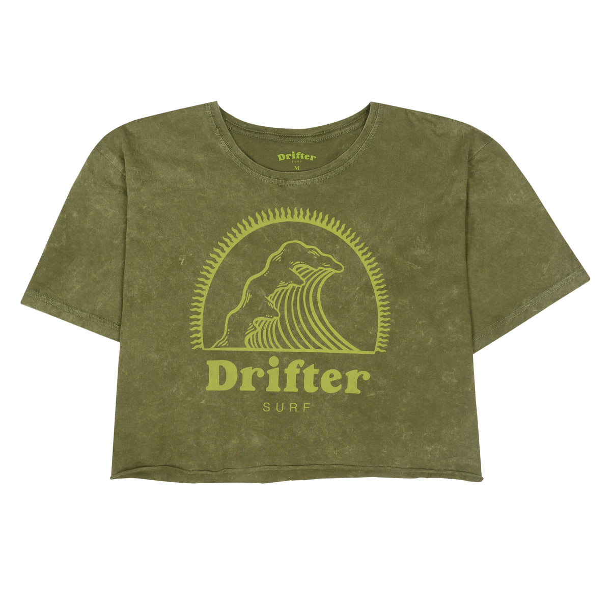 Sun Ray Wave Cropped Top – Drifter Surf