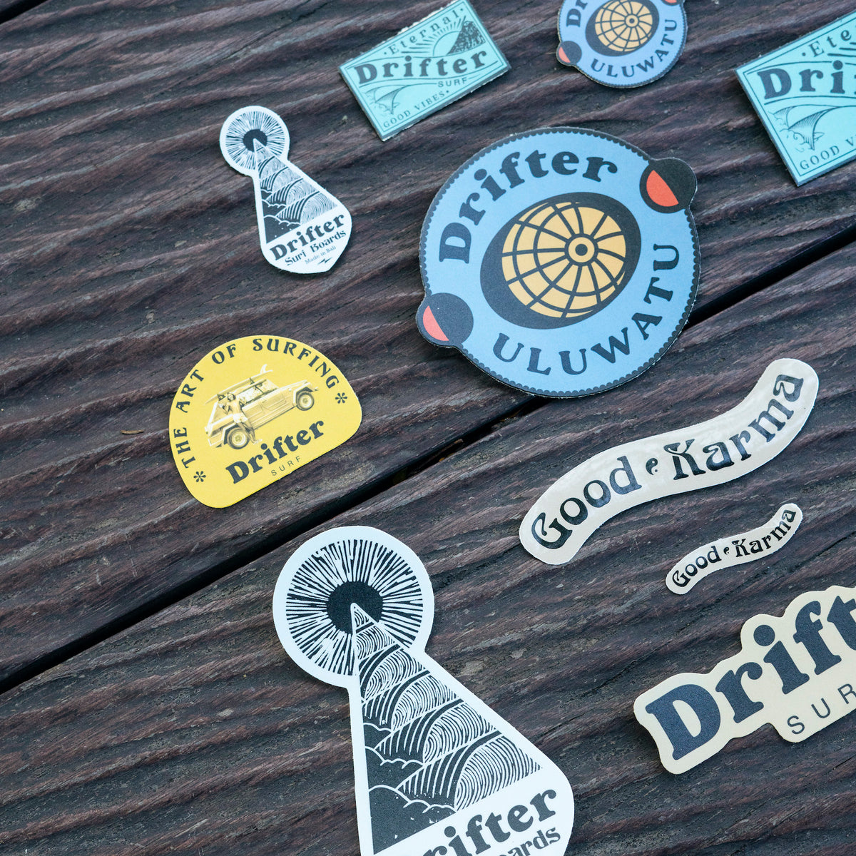 Drifter Sticker Pack – driftersurf