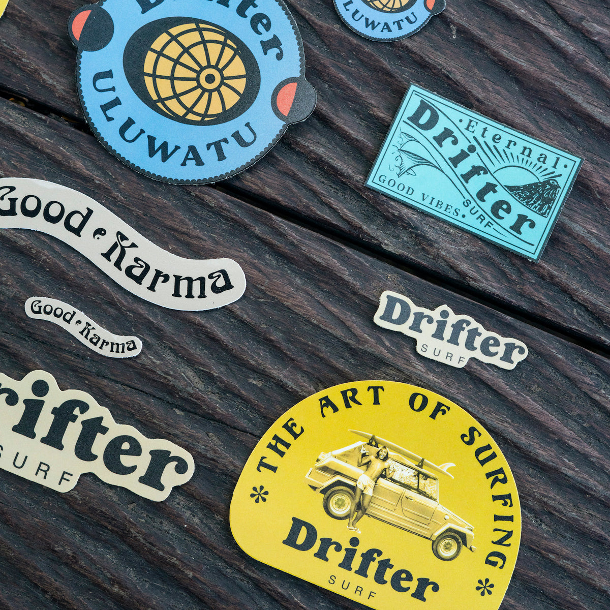 Drifter Sticker Pack – driftersurf