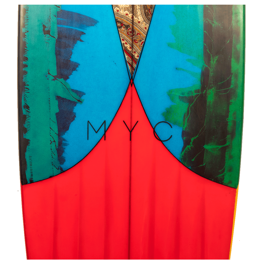 6'10" Custom 6-Channel – Drifter Surf