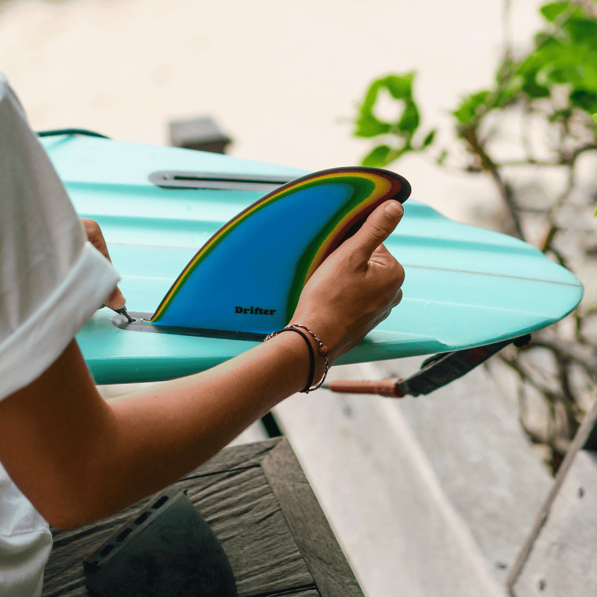 Drifter Retro Twin Futures Blue Rasta – Drifter Surf